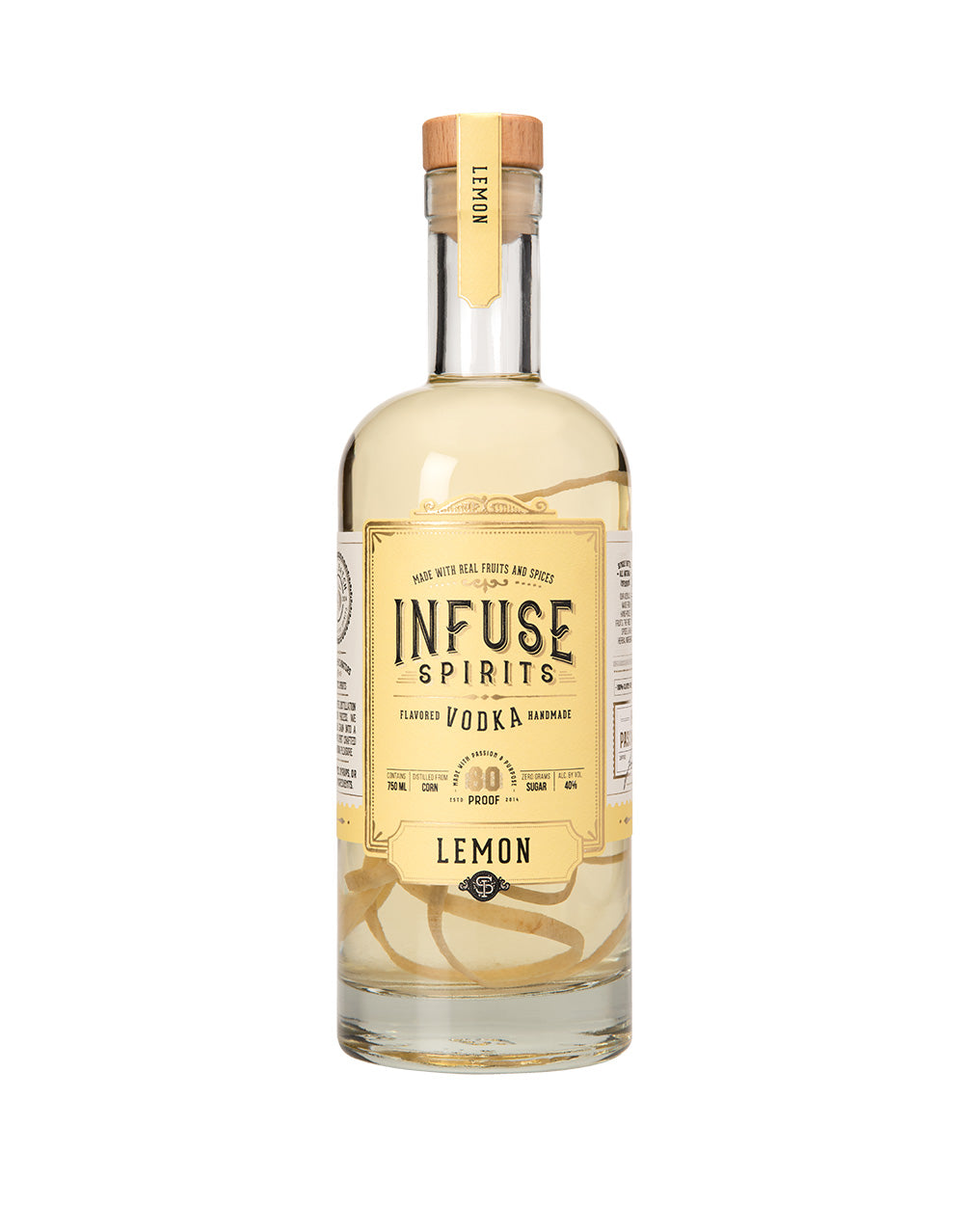 Infuse Spirits Lemon Vodka | ReserveBar