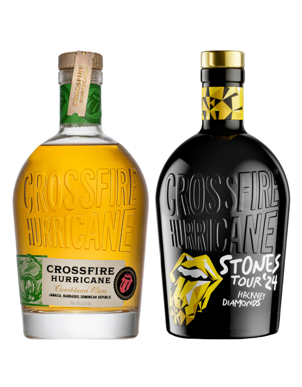 Crossfire Hurricane Rum Limited Edition Hackney Diamonds Gift Set ...