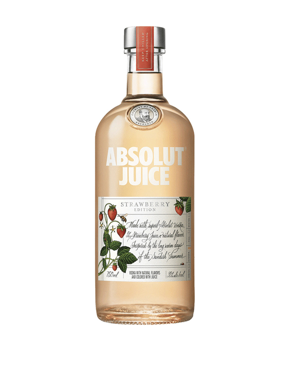 Absolut Juice Strawberry Vodka Edition | ReserveBar