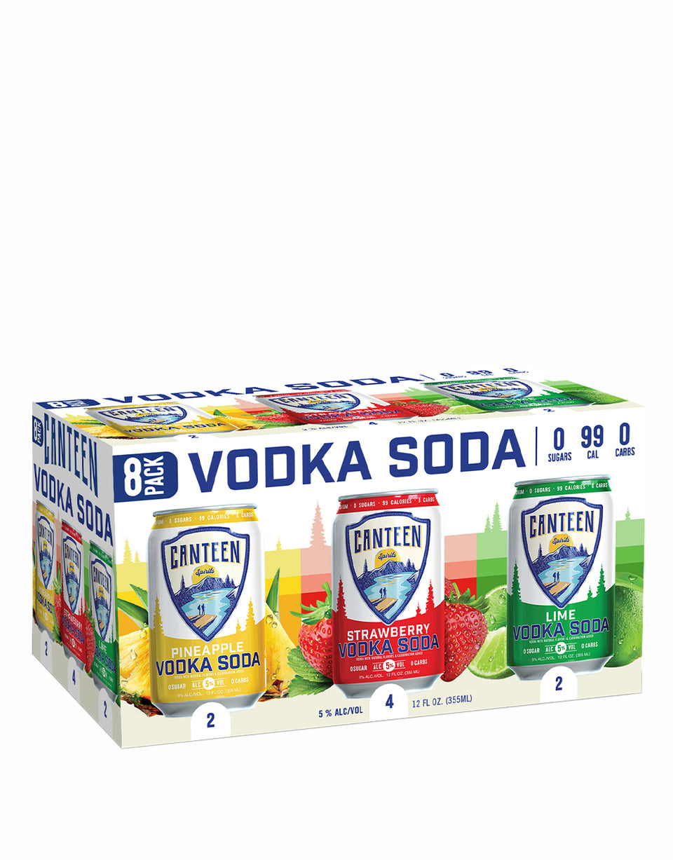 Canteen Vodka Soda Tropical Variety Pack | ReserveBar