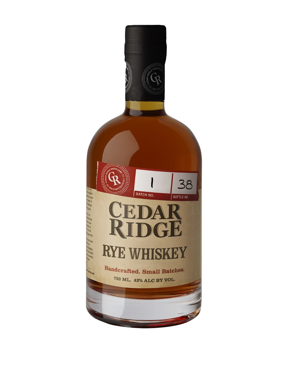 Cedar Ridge Rye Whiskey | ReserveBar
