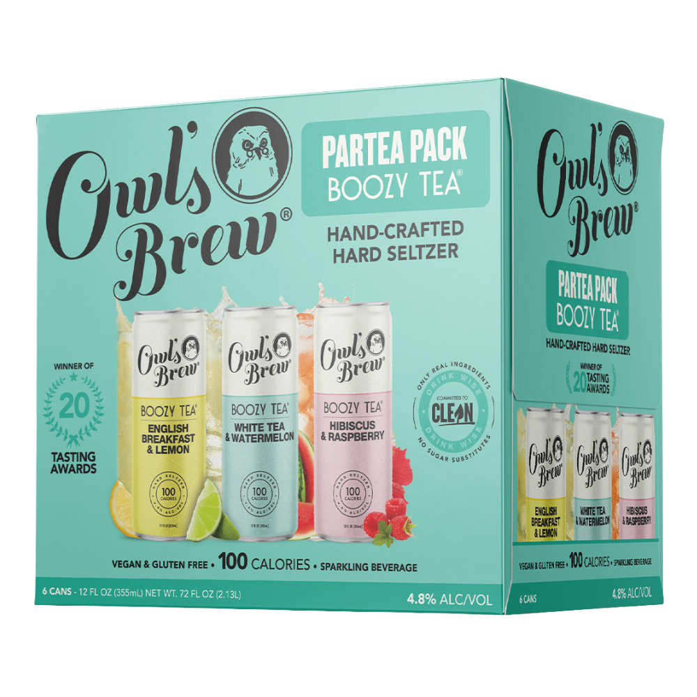 Owl's Brew Boozy Tea - Partea Pack | ReserveBar
